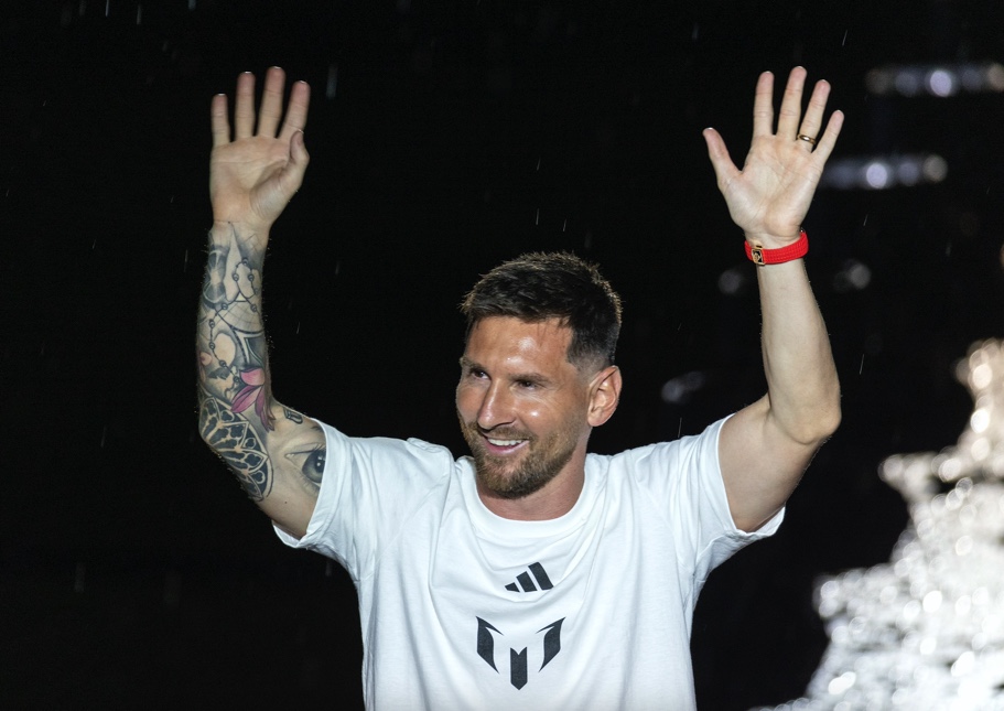 Lionel Messi fue presentado como jugador del Inter Miami | CC News